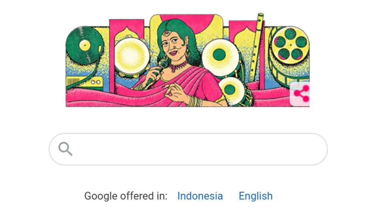 Google Doodle Hari Ini Tampilkan Ellya Khadam Sang Penyanyi Boneka dari ...