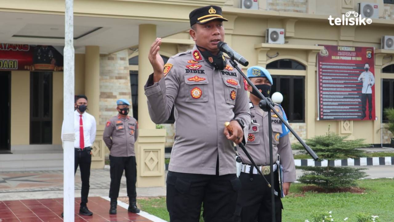 Kapolresta Kendari Berganti, Ini Jabatan Baru AKBP Didik Efrianto - telisik.id