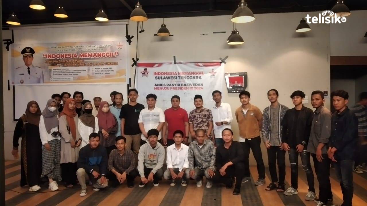 Jaringan Relawan Nasional Haluoleo Deklarasi Dukung Anies Capres 2024 - telisik.id