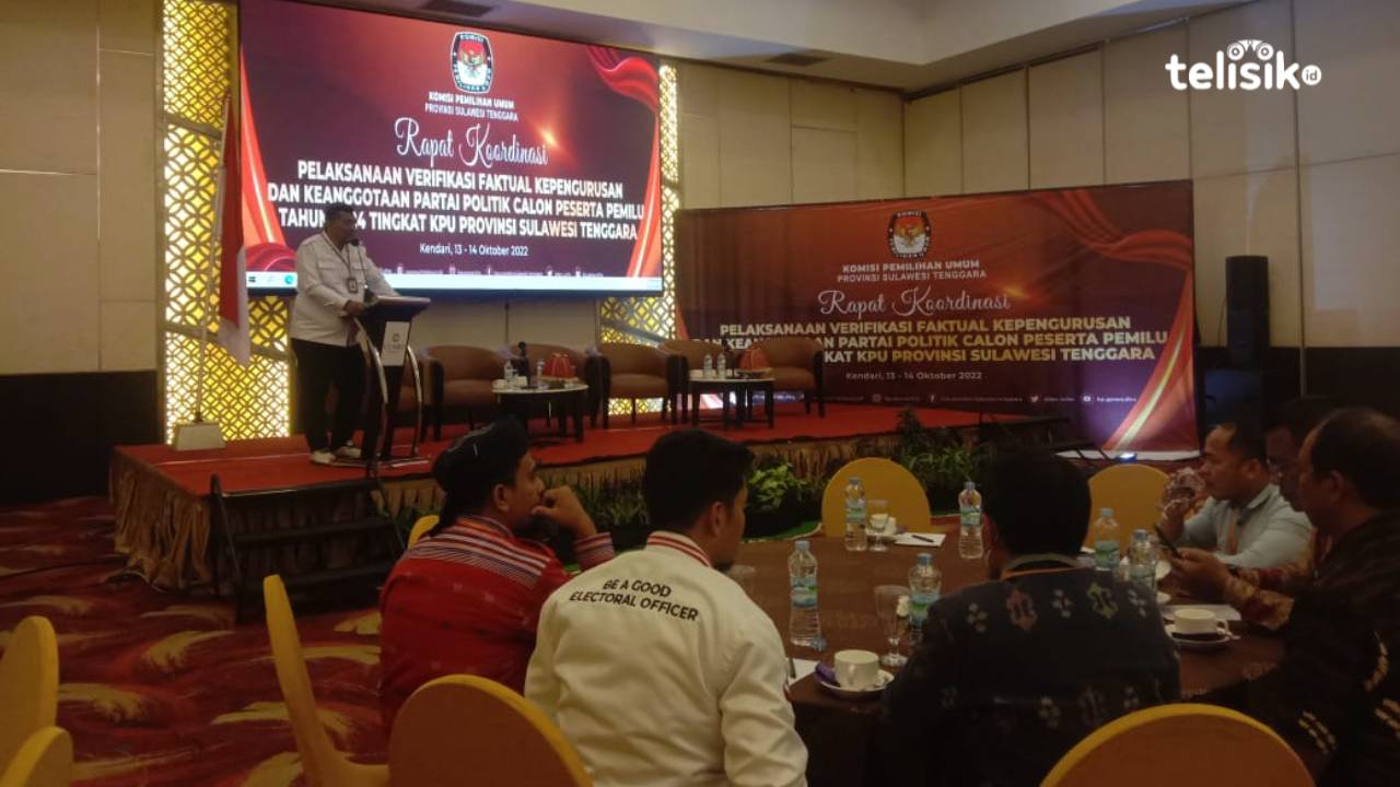 Parpol Siap-siap, KPU Sulawesi Tenggara Segera Verifikasi Faktual untuk Pemilu 2024 - telisik.id
