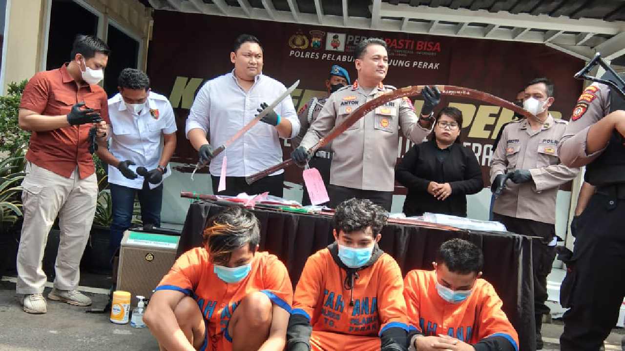 Geng Motor Pembuat Onar Ditangkap Polisi - telisik.id