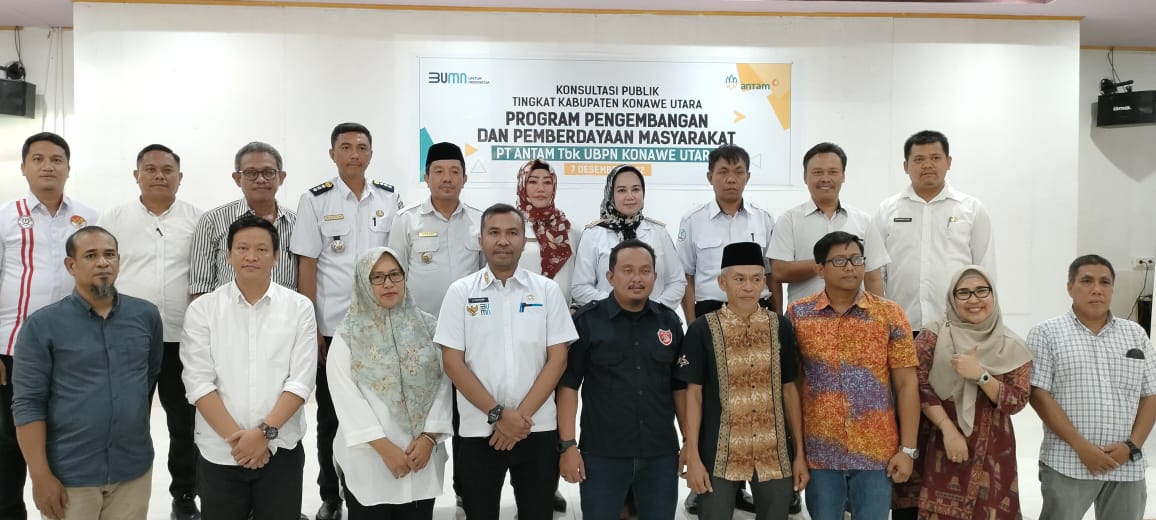 PT Antam Komitmen Berdayakan Masyarakat Sekitar Tambang Konawe Utara ...