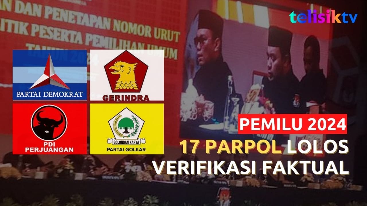 Video: Ini Daftar Nomor Urut Parpol Peserta Pemilu 2024 - News+ on RCTI+