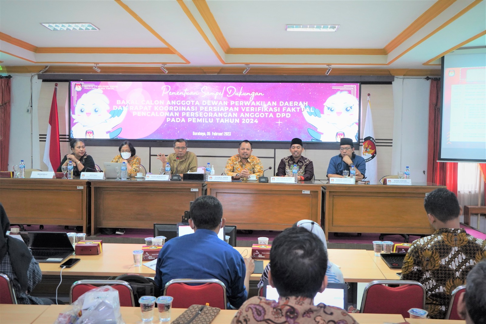 Tahapan Verifikasi Faktual Bakal Calon DPD RI di Jawa Timur Dimulai ...