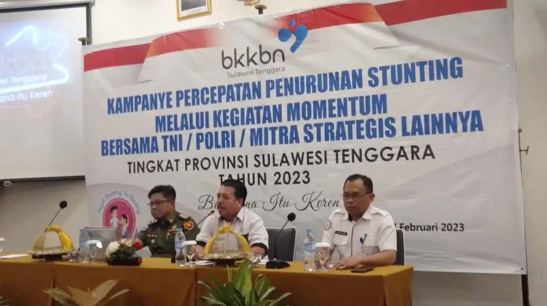 Angka Stunting di Sulawesi Tenggara Turun 2,4 Persen, BKKBN: Kerja Kita Semua - telisik.id