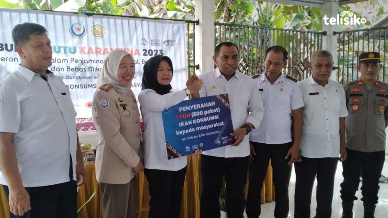 Warga Kebagian 1.000 Paket Ikan Konsumsi di Baubau - telisik.id
