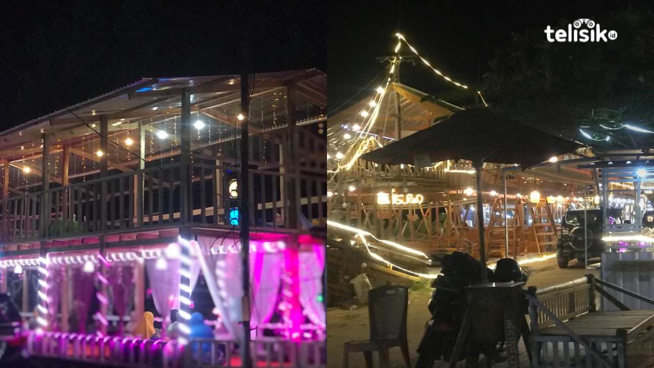 Nongki di Kebi dengan Gemerlap Lampu Warna Warni dan Segala Macam ...