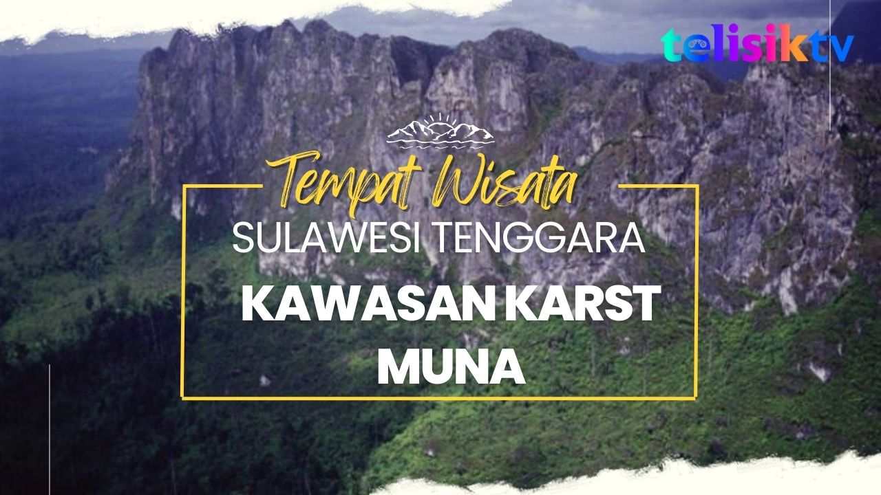 Video: Kawasan Karst Pulau Muna, Tebing Indah Buatan Alam - telisik.id