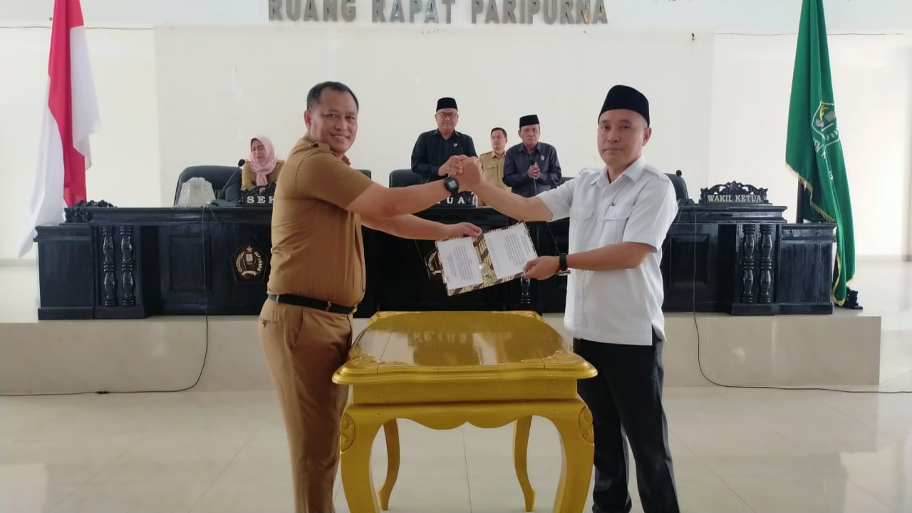 DPRD Bersama Pemda Konawe Gelar Penandatanganan Nota Kesepahaman Rancangan KUA-PPAS 2024 ...