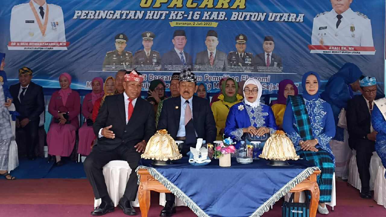 HUT ke-16, Ini Pencapaian dan Proyek Besar Pembangunan Buton Utara yang ...