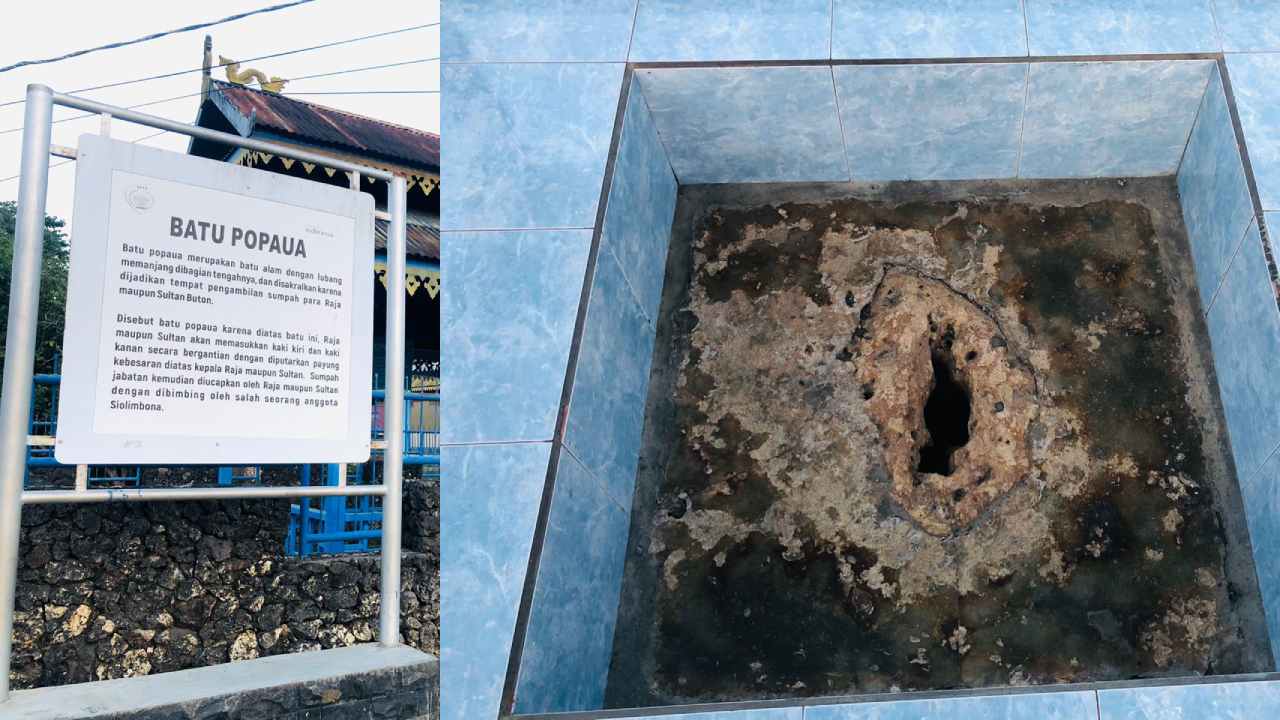 Mengenal Batu Popaua: Tempat Pelantikan dan Pengambilan Sumpah Raja dan ...