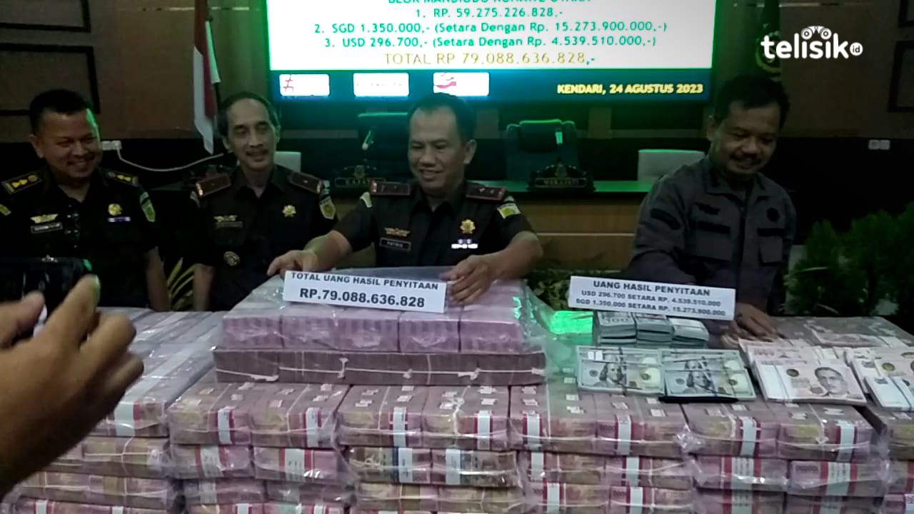 Kejati Sulawesi Tenggara Sita Dana Korupsi Tambang Mandiodo Rp 79 Miliar - telisik.id