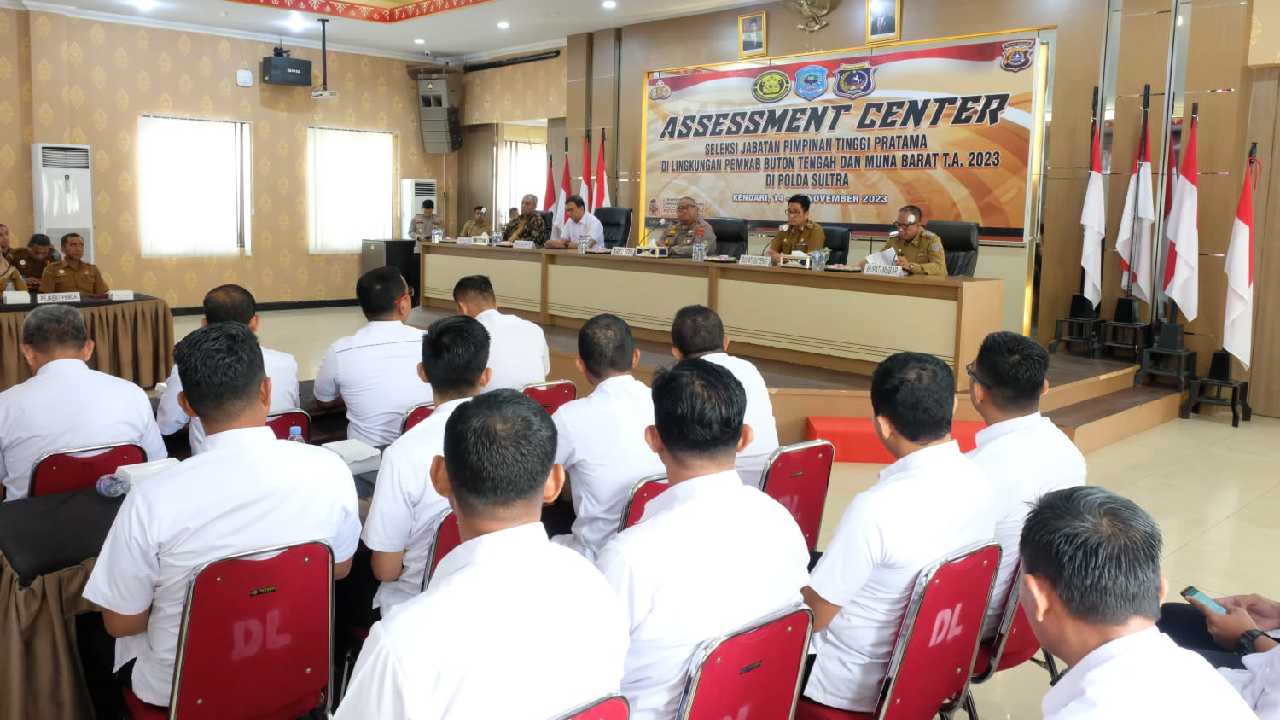 Assessment JPTP Terbuka Muna Barat Digelar di Polda Sulawesi Tenggara ...