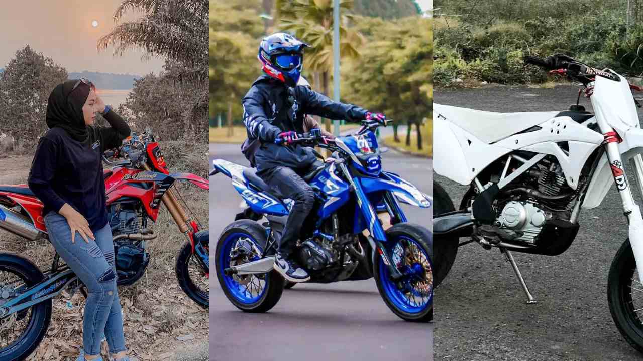 Diubah Jadi Supermoto, Motor Trail Ini Bisa Tambah Ganteng dengan Pakai ...