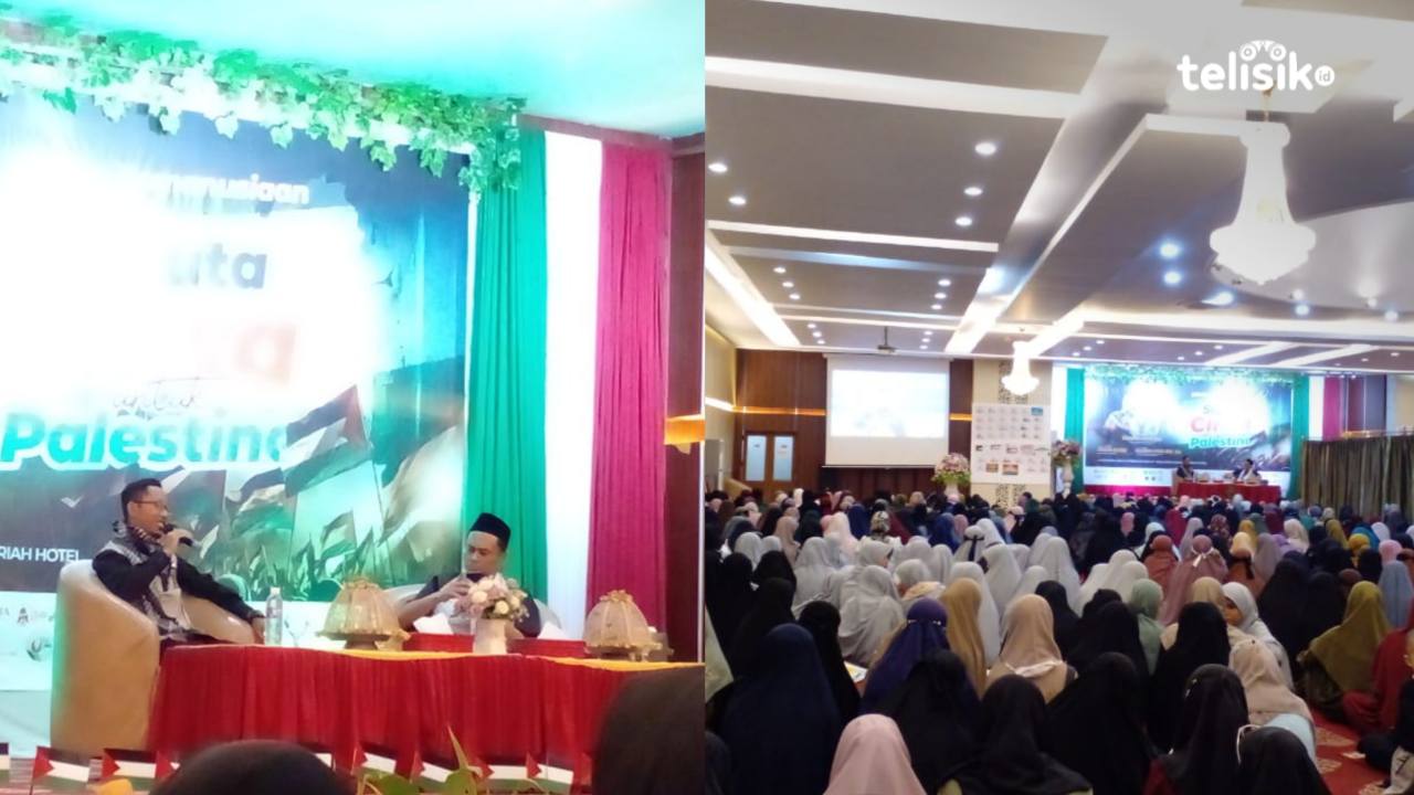 Antusian Masyarakat Kendari dalam Membela Palestina - telisik.id