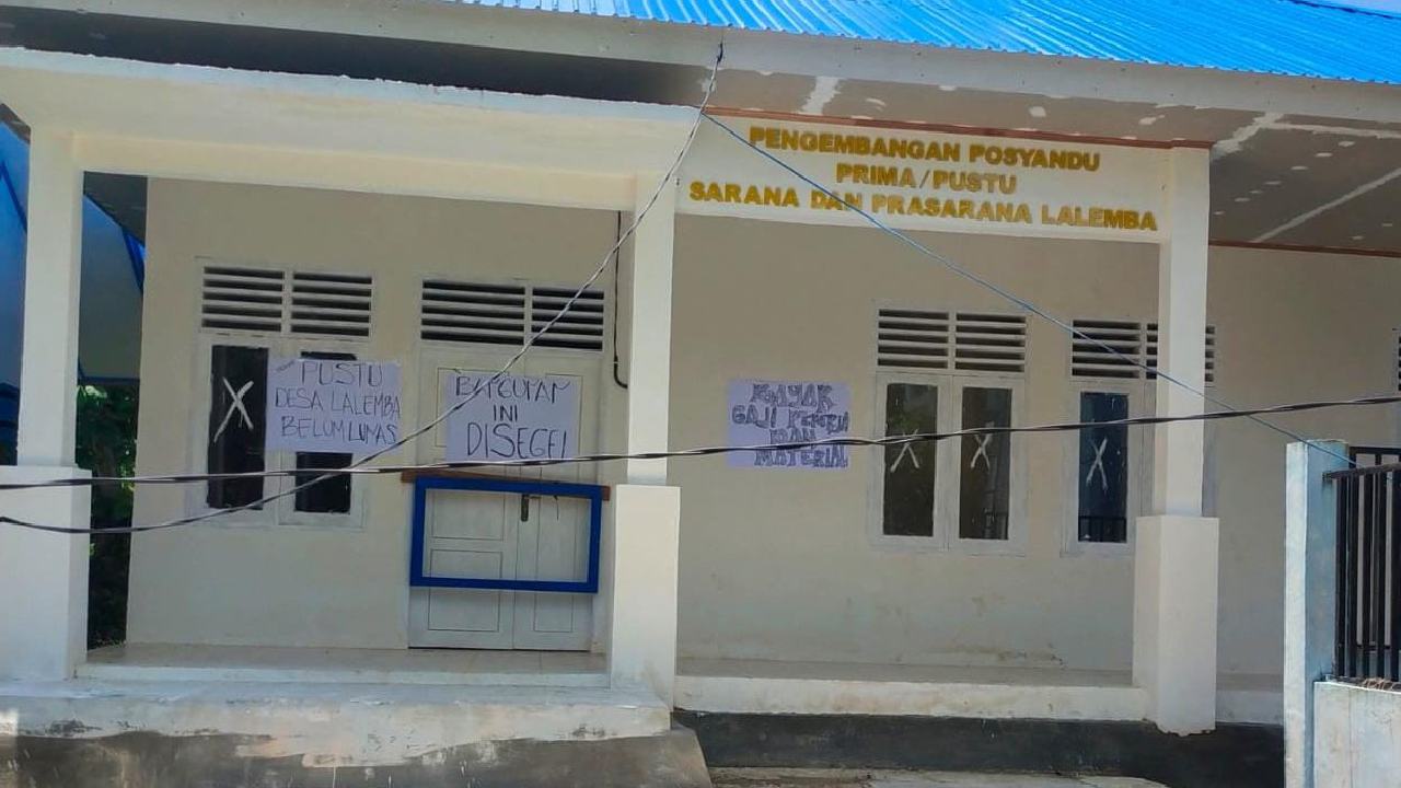 Kontraktor Berutang Bahan Material dan Upah Pekerja, Gedung Pustu ...