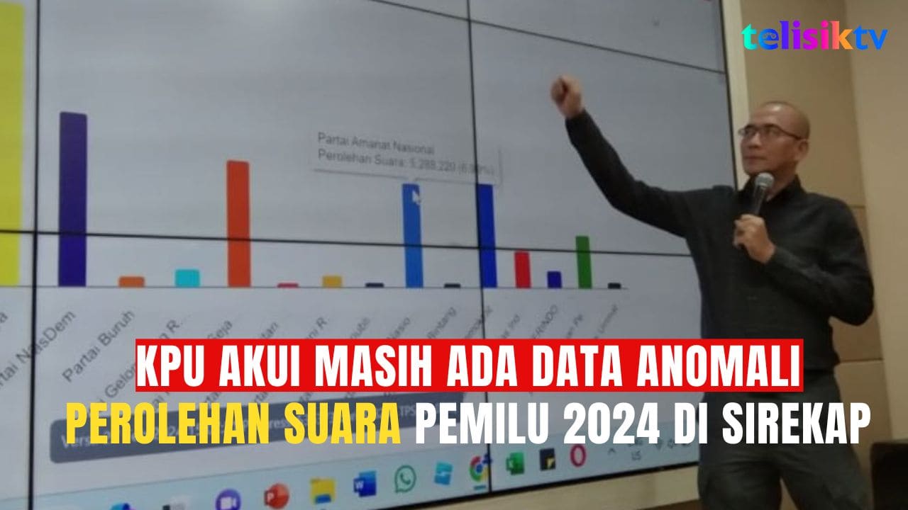 Video: KPU Akui Masih Ada Data Anomali Perolehan Suara Pemilu 2024 di Sirekap - telisik.id