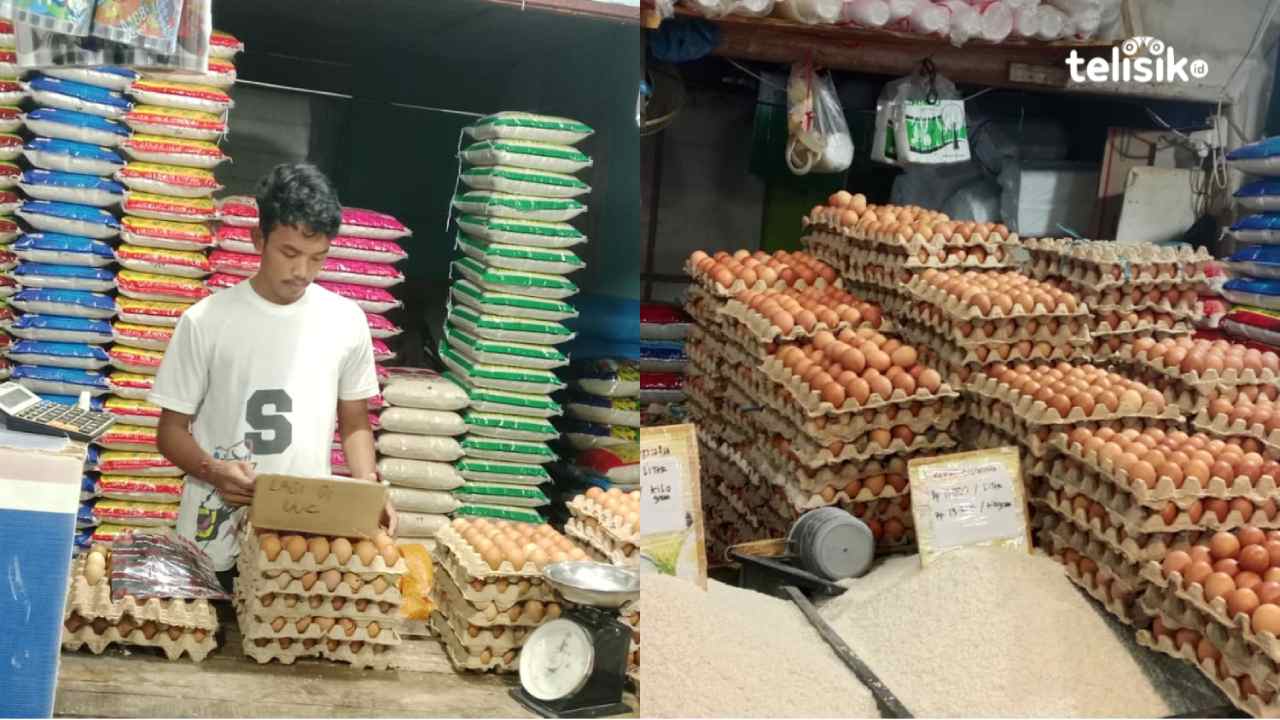 Dua Toko Sembako di Kendari Ini Jual Telur dan Beras dengan Harga ...