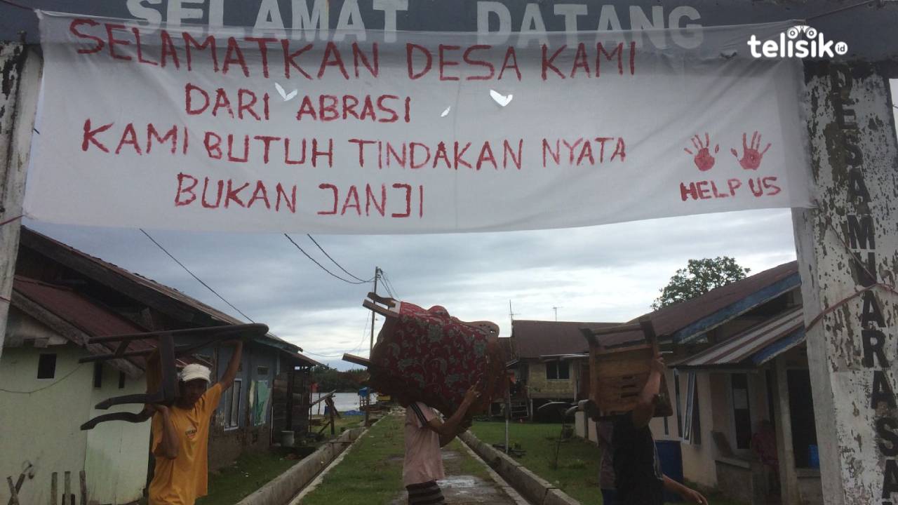 Aktivitas Tambang Morosi Sebabkan Abrasi 42 Rumah Tenggelam, Warga Desa ...
