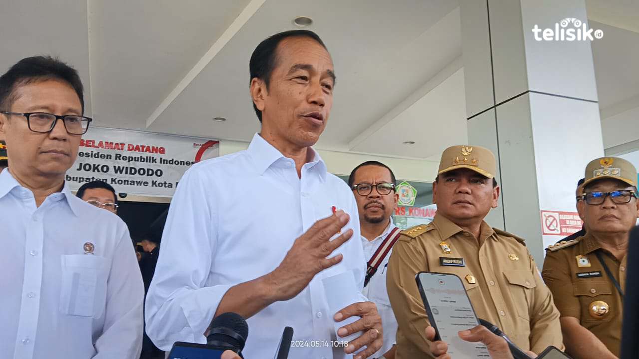 Presiden Jokowi Puji RSUD Konawe Dibangun Gunakan Dana PEN, Janji Bantu Alat Kesehatan Tahun Ini ...