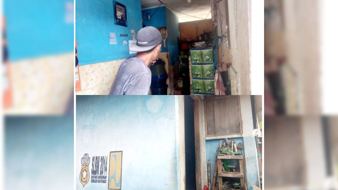 Sudah Lima Tahun Kuli Bangunan di Buton Ini Sekeluarga Tinggal di WC Umum - telisik.id