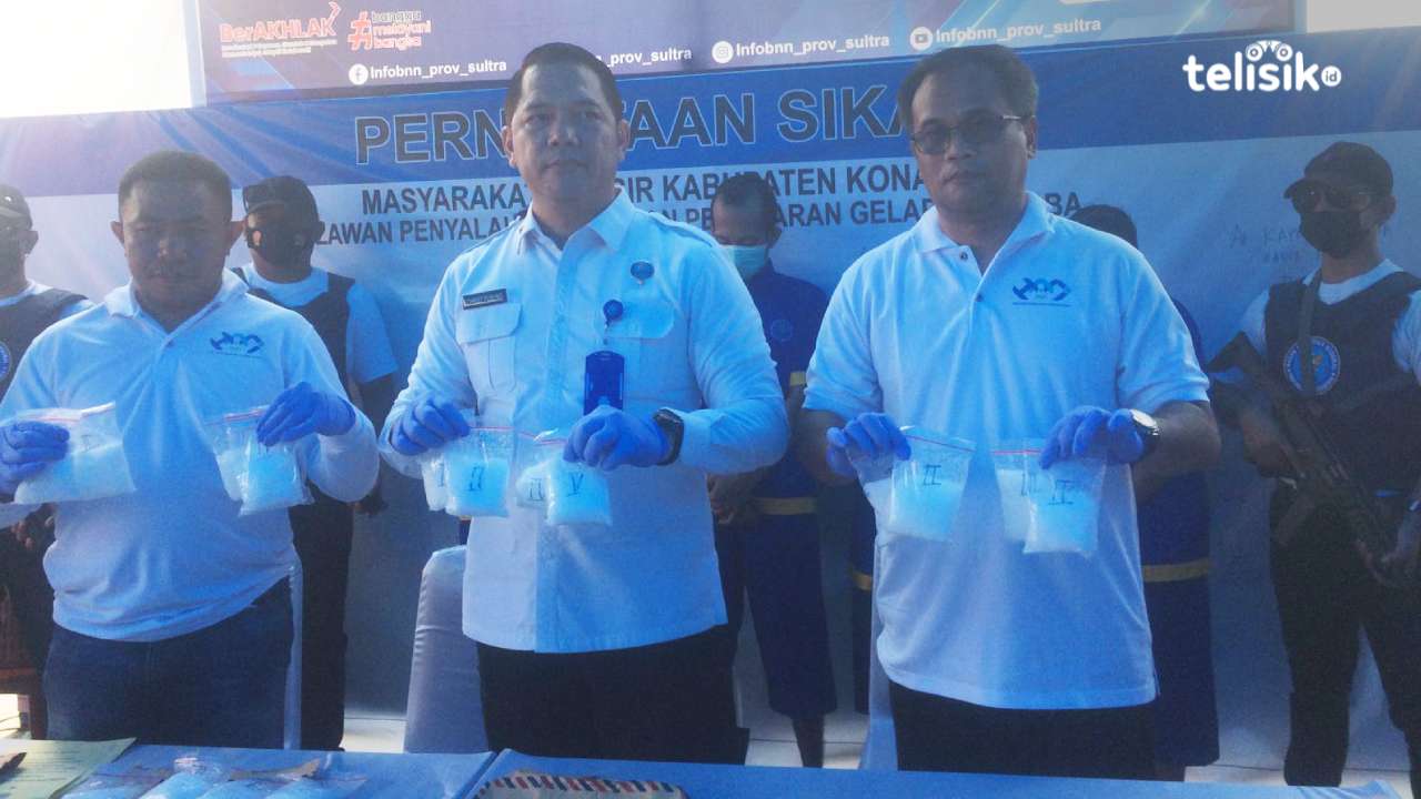 BNNP Sultra Berhasil Ungkap Kasus Jaringan Narkotika Asal Sumatera - telisik.id