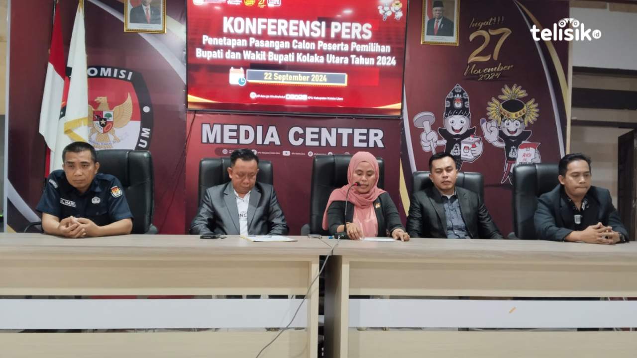 KPU Tetapkan Tiga Pasangan Calon pada Pilkada Kolaka Utara 2024 - telisik.id