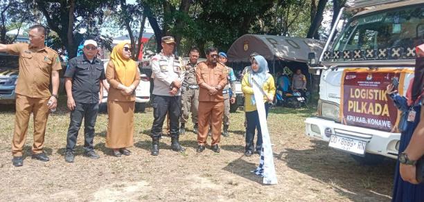 Pelepasan Logistik Pilkada 2024, Pj Bupati Konawe Siap Sukseskan Pemilu yang Aman dan Tertib ...