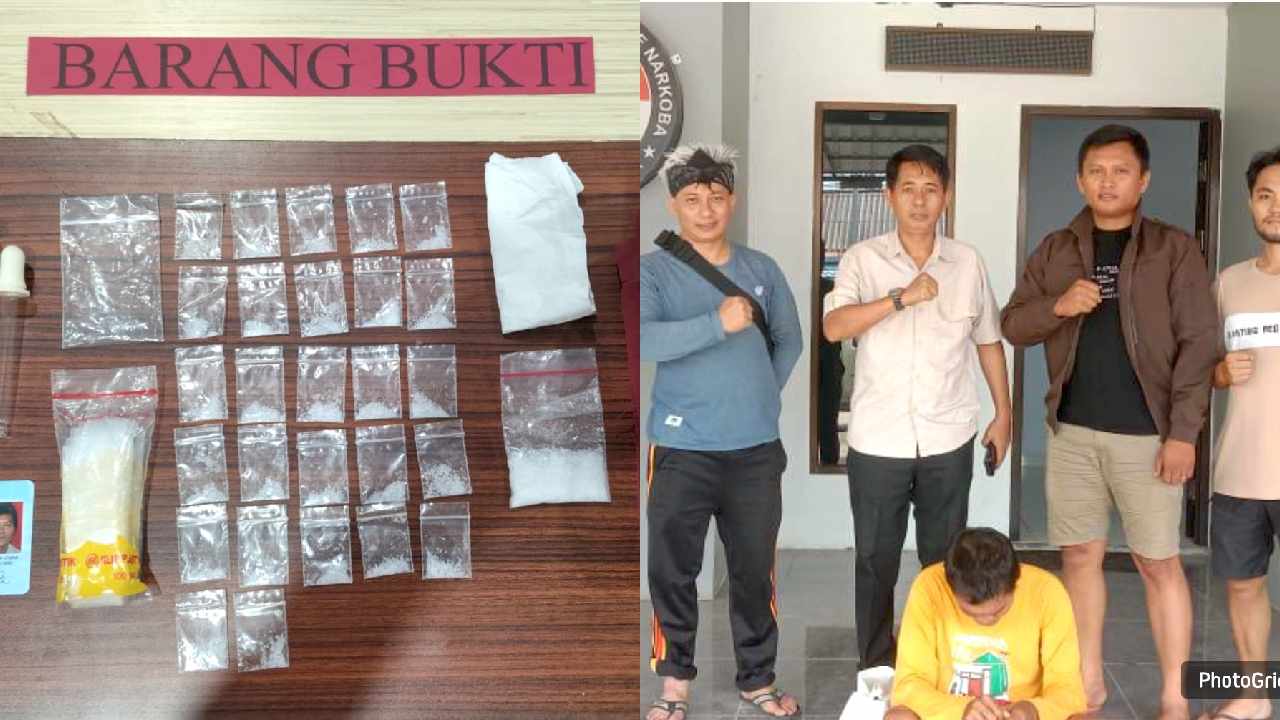Polres Kolaka Gagalkan Peredaran Sabu, Satu Tersangka 51 Tahun Diamankan - telisik.id