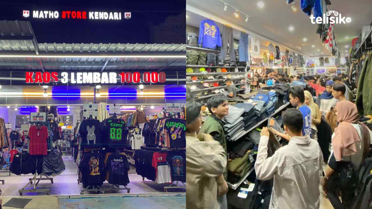 Matho Store, Toko Pakaian Lengkap dari Lokal hingga Impor Dekat Kampus UHO Kendari - telisik.id